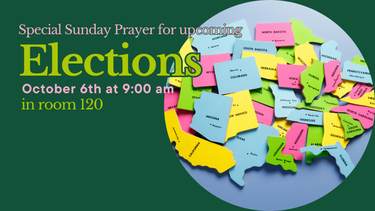 Special Sunday Prayer for Elections - First Free Church Chicago